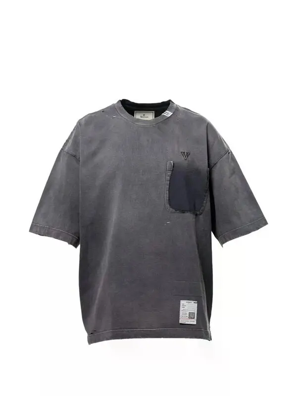 Mihara Yasuhiro Sun Faded Like T-shirt - Grey