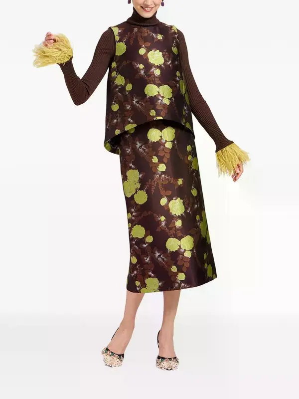 La DoubleJ La Scala Top In Jacquard Lurex