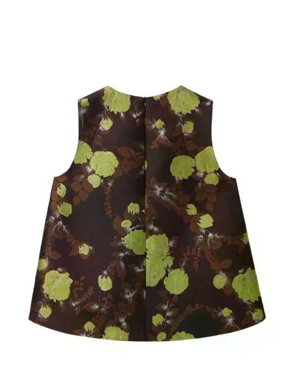 La DoubleJ La Scala Top In Jacquard Lurex