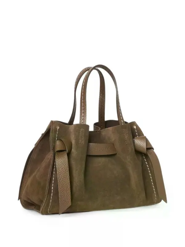 VISONA` Vittoria Suede Tote Bag