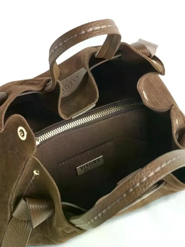 VISONA` Vittoria Suede Tote Bag