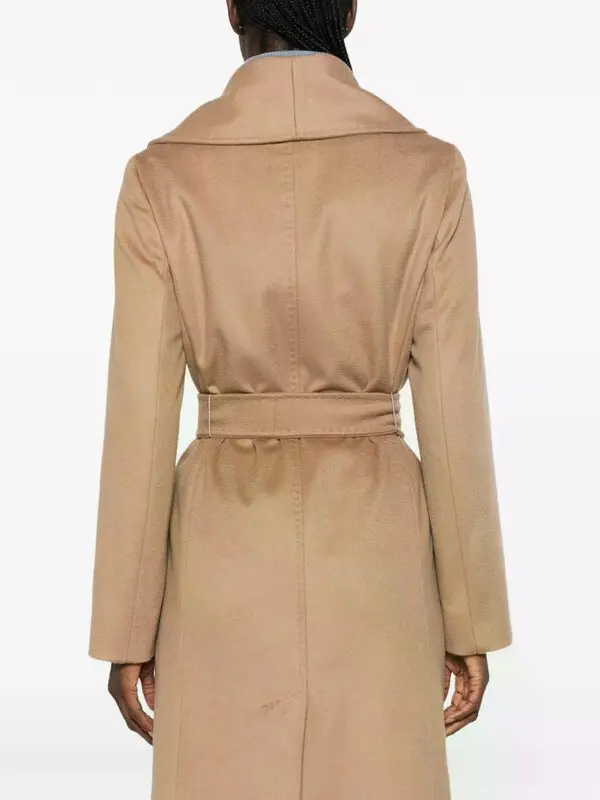 Max Mara Belted Shawl-collar Coat