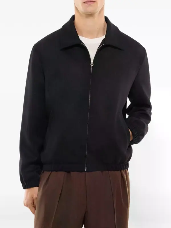 FURSAC Zip-front Spread-collar Jacket
