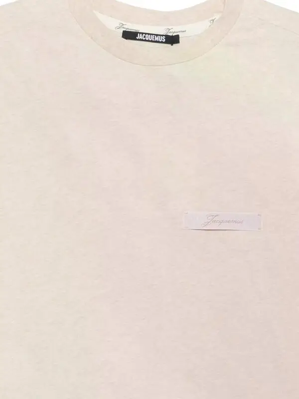 Jacquemus Logo-patch Short-sleeve T-shirt
