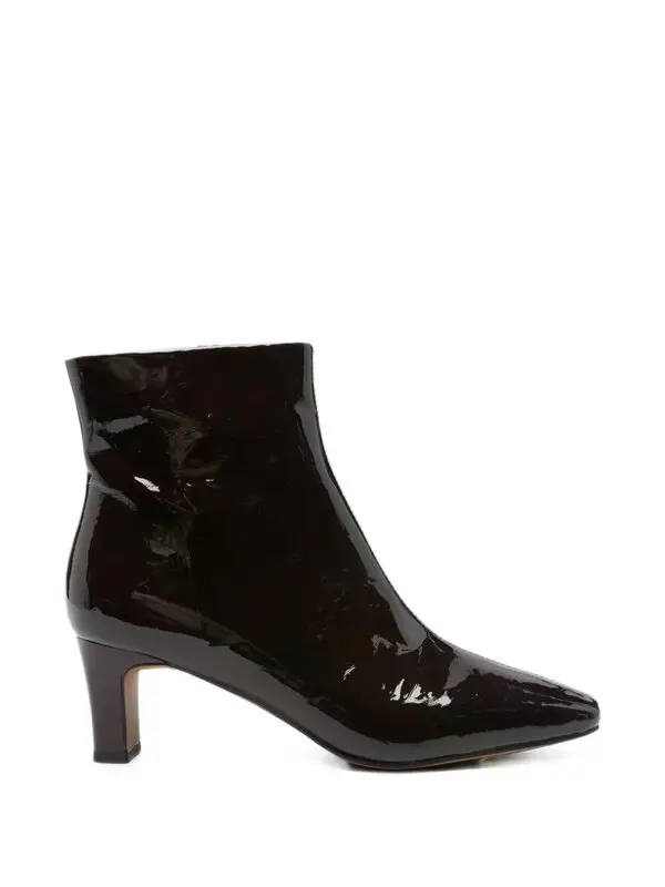 LINDA BAUMANN Block-heel Ankle Boots - Brown