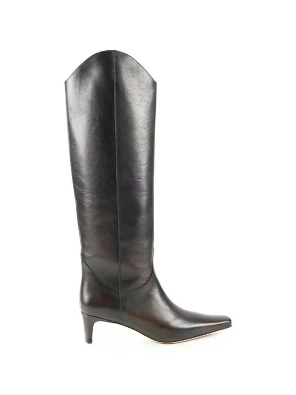 Staud Western Wally Pointed-toe Knee-high Boots