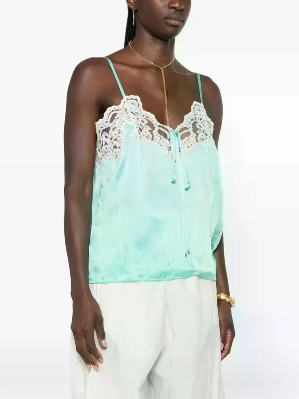 Chloé Lace-trim Top
