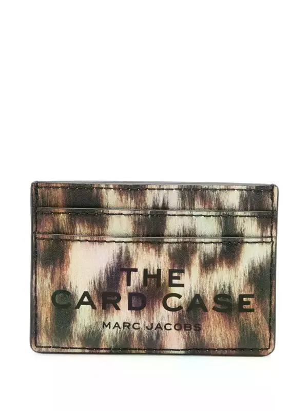 Marc Jacobs Animal-pattern Card Holder - Neutrals