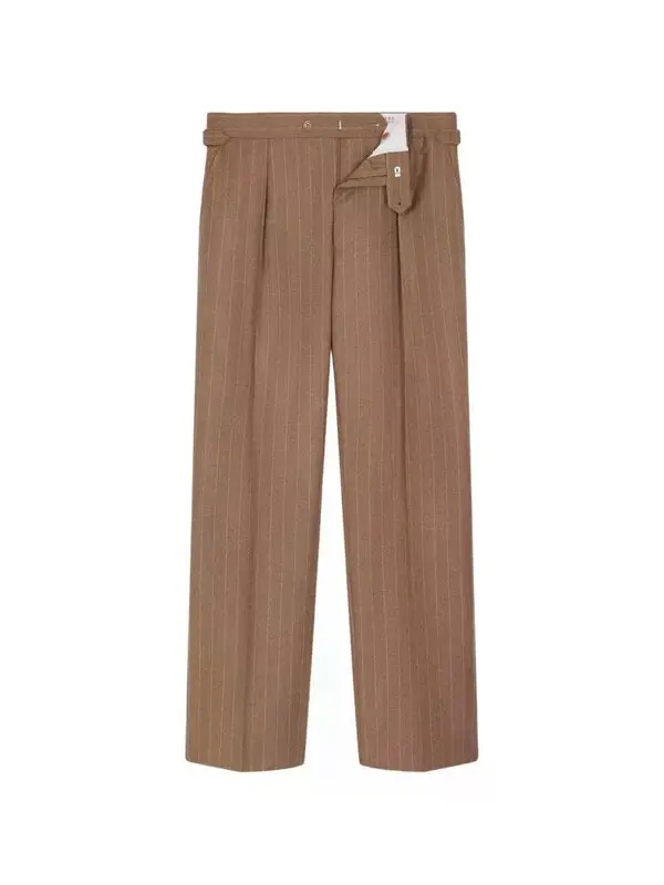 FURSAC Pinstripe Pleated Trousers