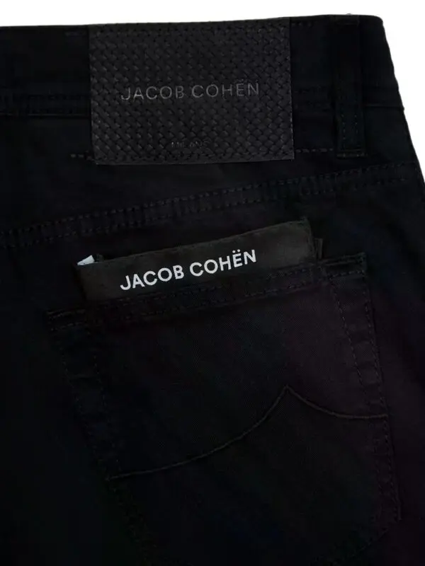 Jacob Cohen Logo-patch Straight-leg Jeans