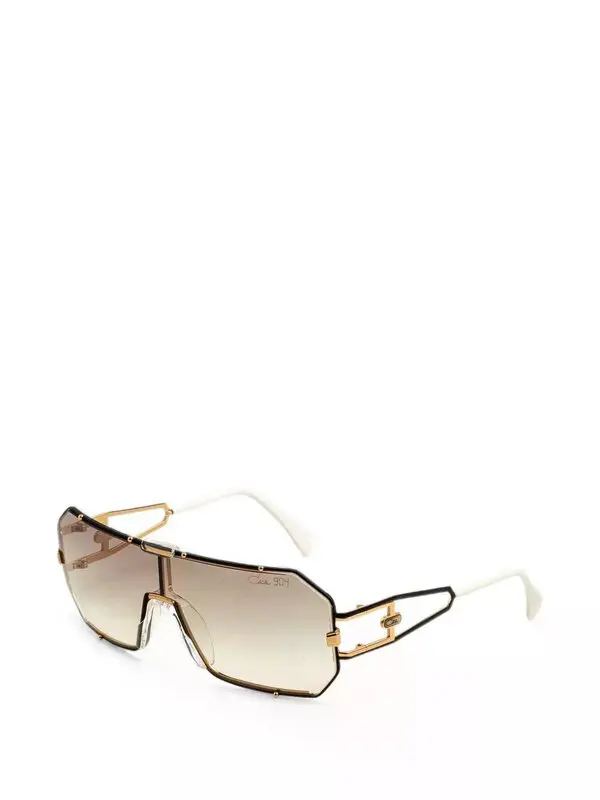 Cazal 904 Geometric-frame Sunglasses - Black