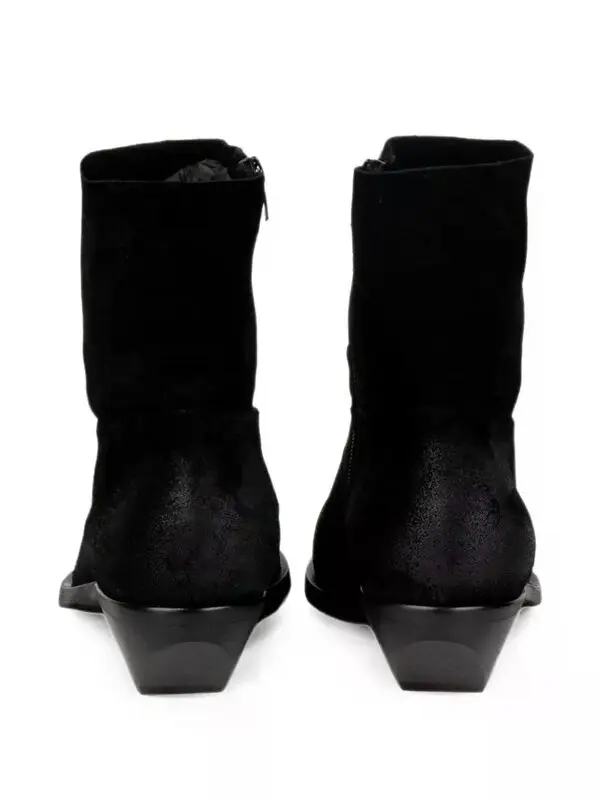 Elena Iachi Pointed-toe Side-zip Ankle Boots