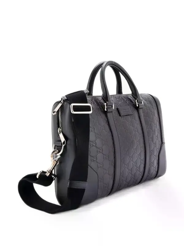 Gucci Eden Briefcase Guccissima Leather Medium Business Bag