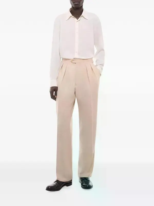 FURSAC Belt-loops Pleated Trousers