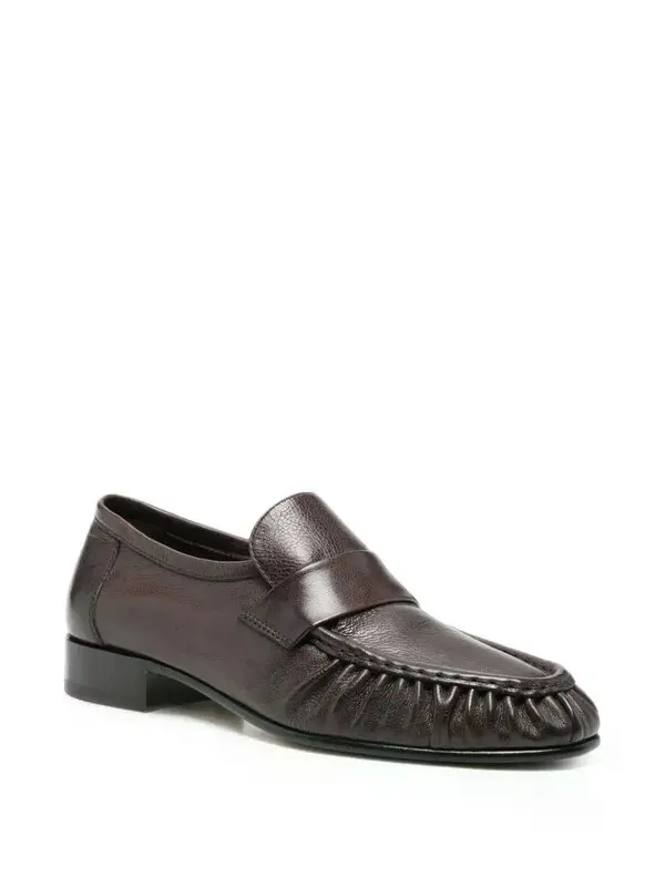 THE ROW Leather Loafers