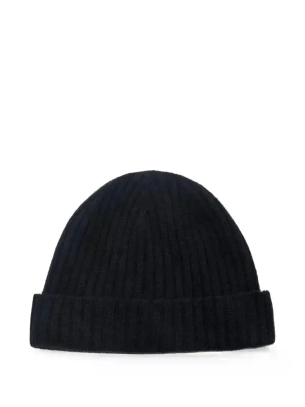 Undercover Ribbed-knit Cashmere Beanie Hat