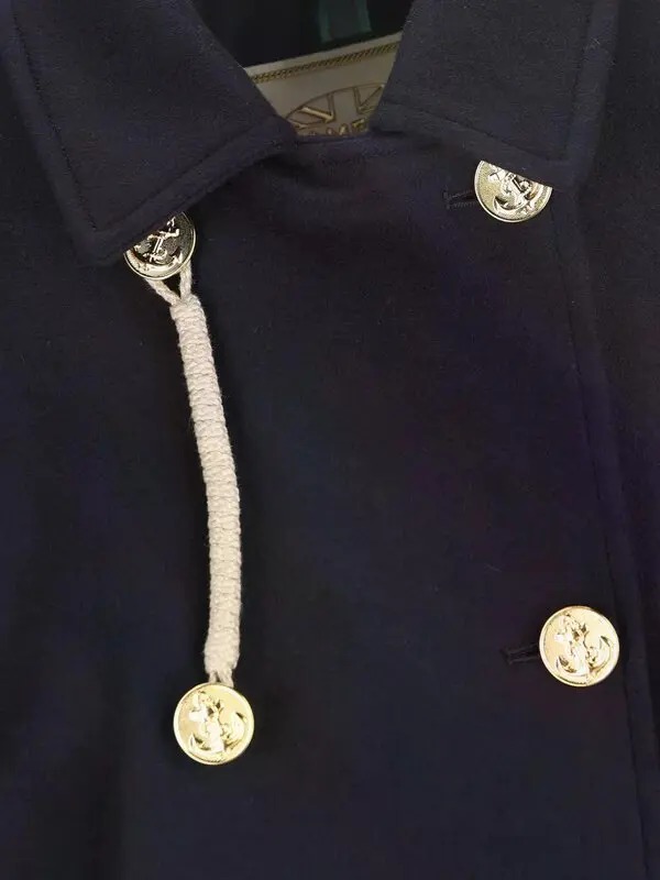 CAMPLIN Double-breasted Anchor-button Coat