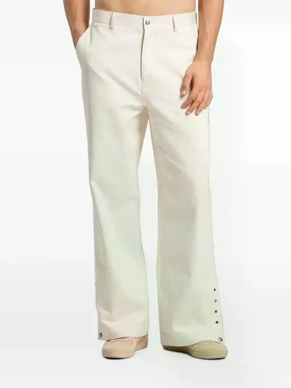 Palm Angels Loose-fit Press-stud Trousers