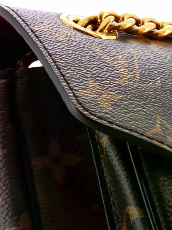 LOUIS VUITTON Passy Monogram Canvas Crossbody Bag - Brown
