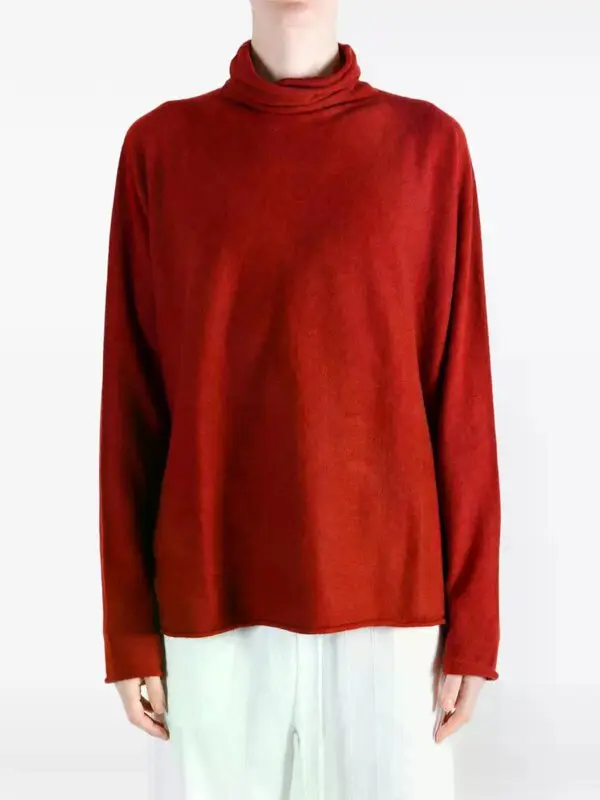 CASEY CASEY Cashmere Roll Neck Long Sleeve Sweater