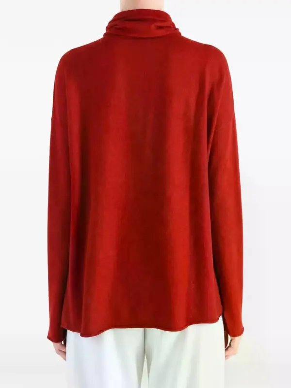 CASEY CASEY Cashmere Roll Neck Long Sleeve Sweater