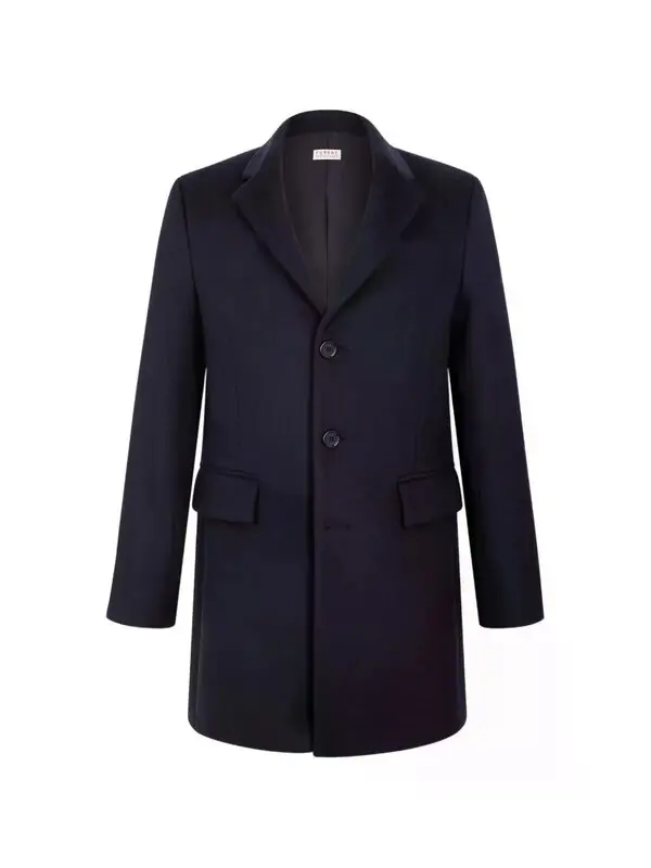 FURSAC Button-fastening Overcoat