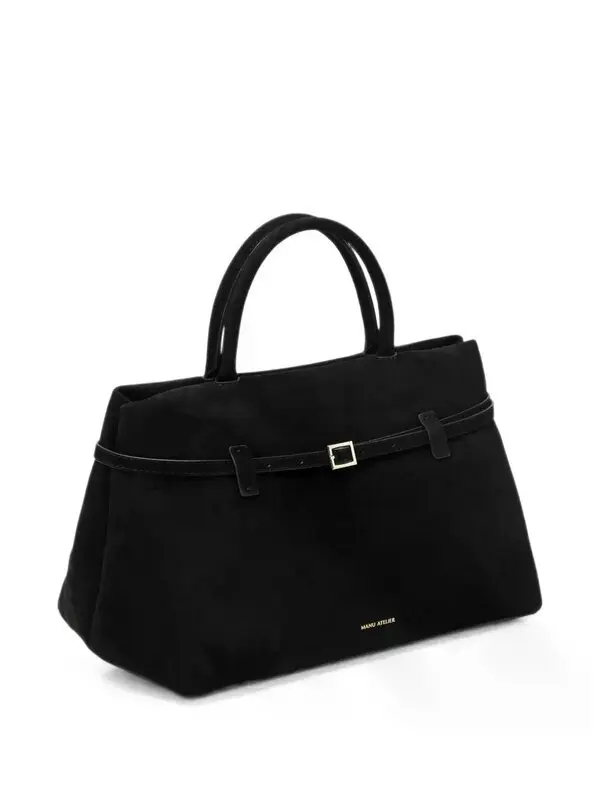 Manu Atelier 35 Le Cambon Buckled Tote Bag