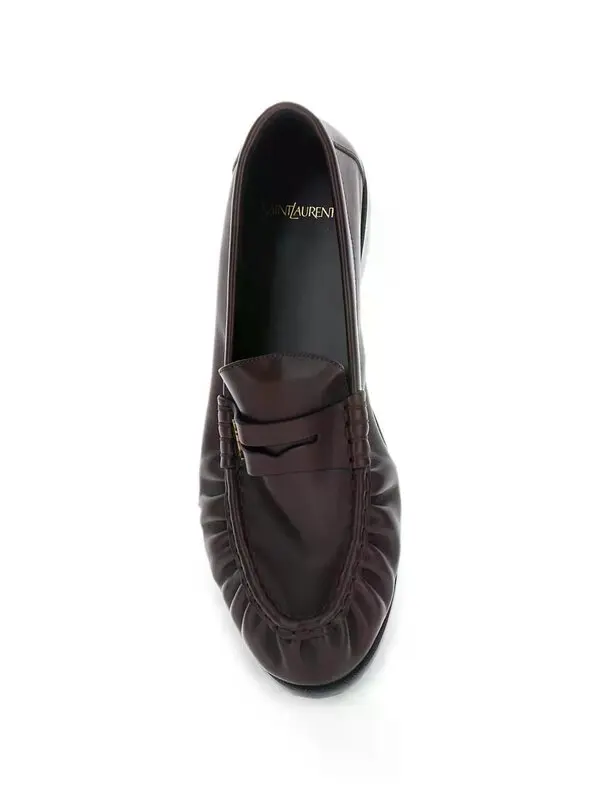 Saint Laurent Le Loafers Supple In Smooth Leather