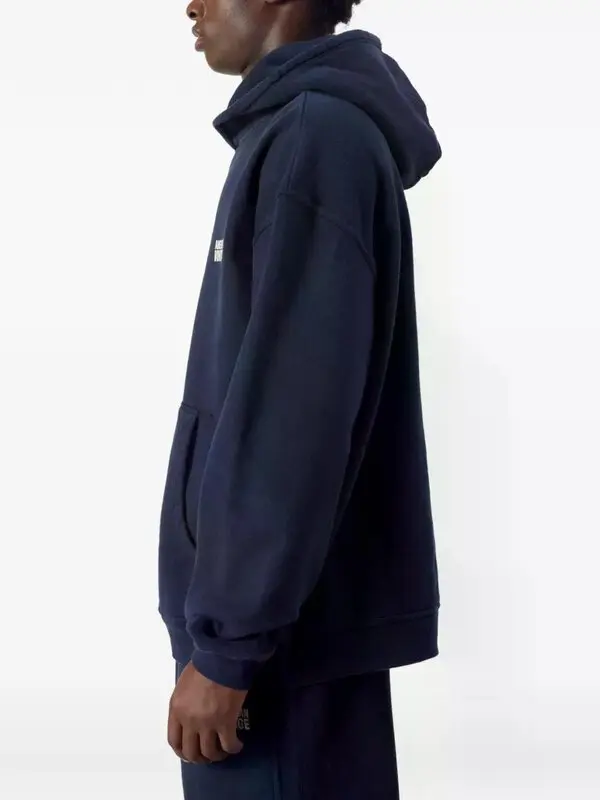 American Vintage Plizzy Logo-print Hoodie