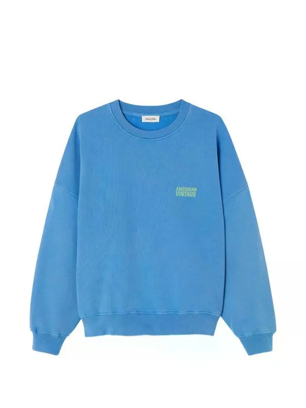 American Vintage Logo Patch Sweatshirt
