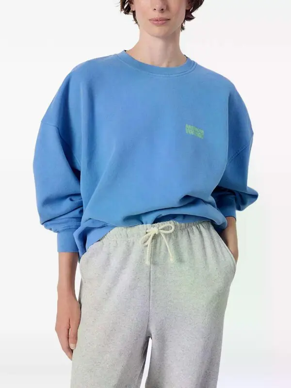American Vintage Logo Patch Sweatshirt