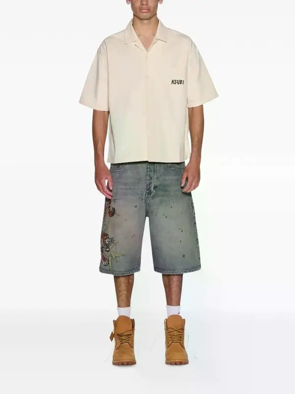Ksubi Stay Up Diner Embroidered Shirt