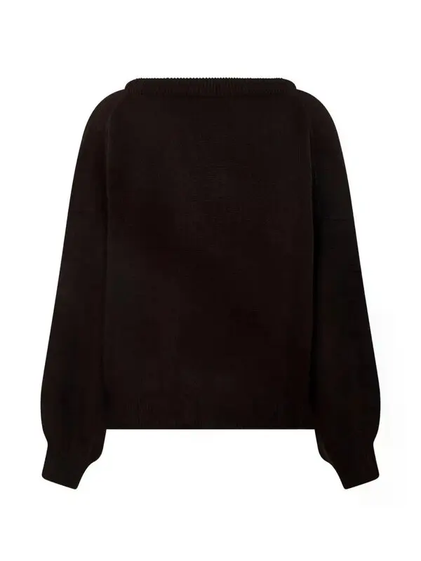 LISA YANG Fine-knit Drop-shoulder Sweater