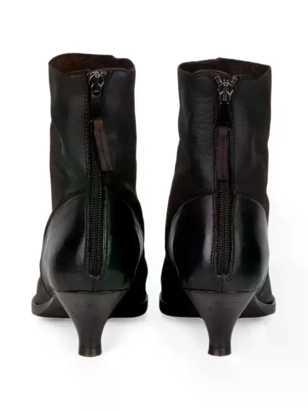 Elena Iachi Thais Pointed-toe Zip-fastening Ankle Boots