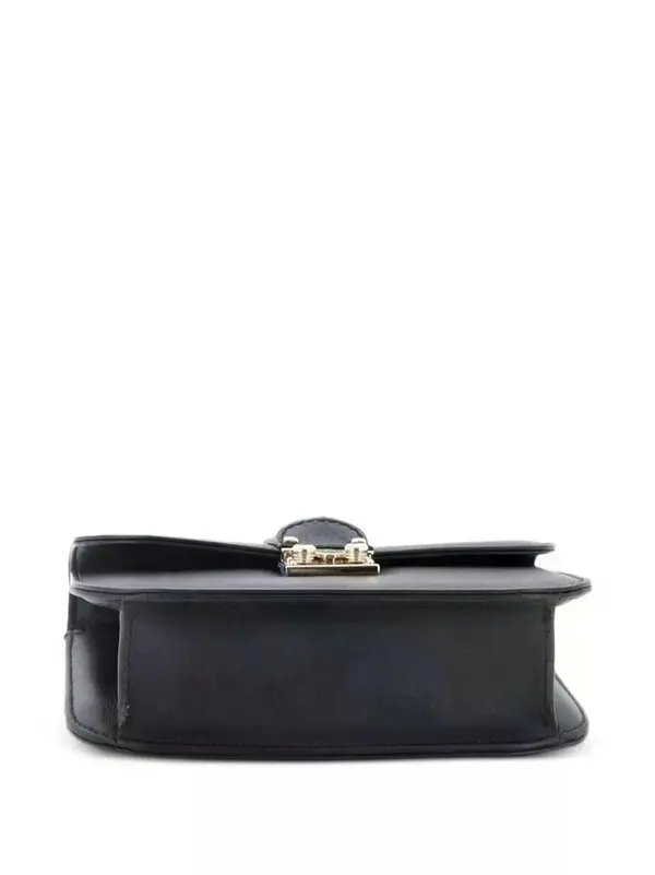 Valentino Garavani Glam Lock Leather Small Shoulder Bag