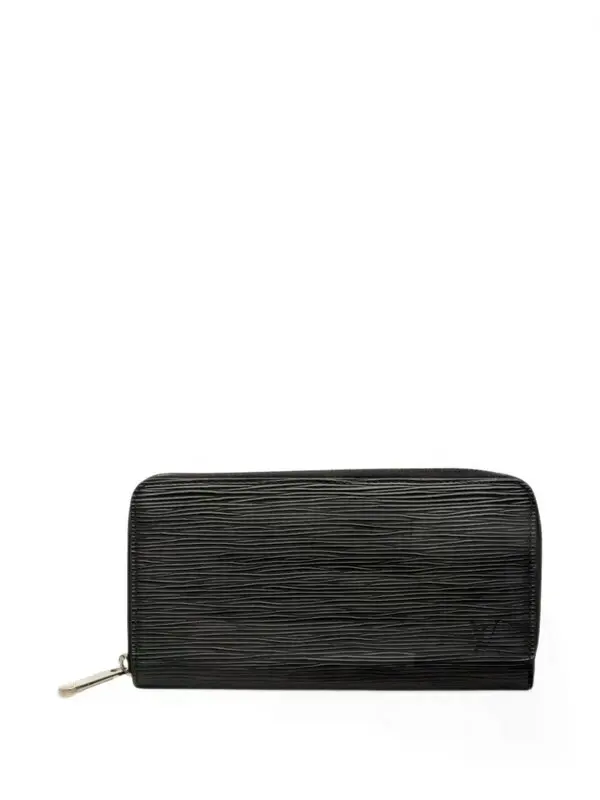 LOUIS VUITTON 2019 Epi Zippy Wallet Long Wallets - Black