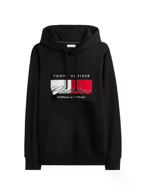 Tommy Hilfiger X Cadillac Formula 1 Team Logo-patch Hoodie