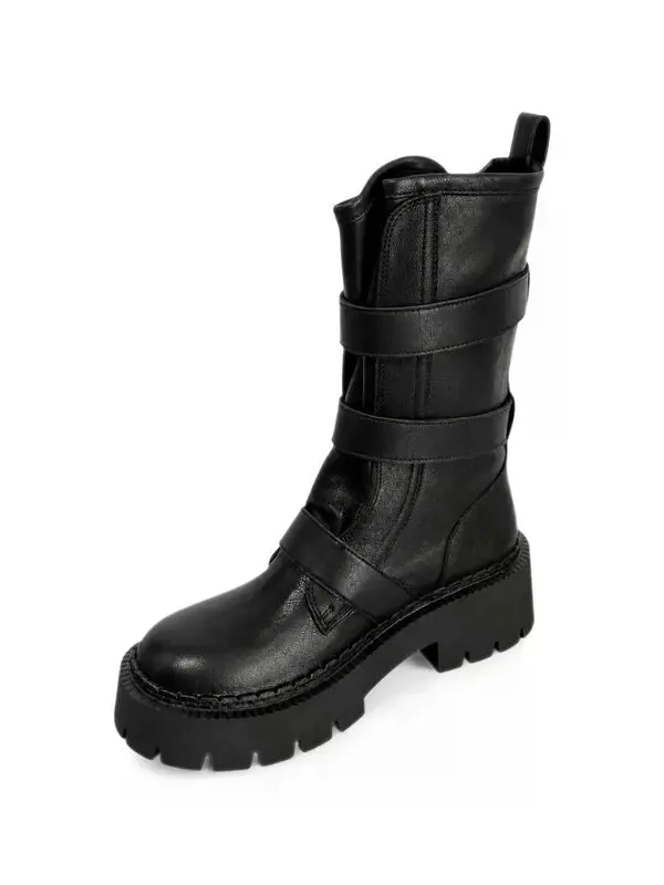 VIC MATIE Buckled Biker Boots