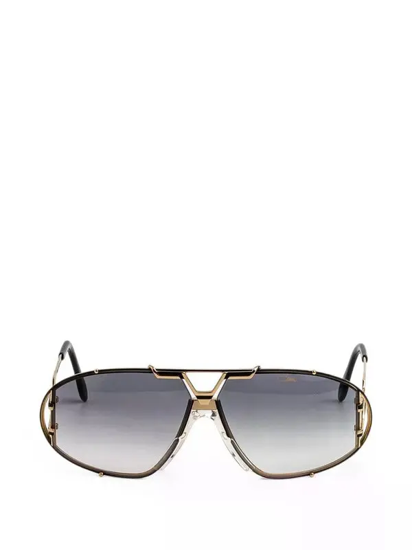 Cazal Geometric-frame Sunglasses - Black