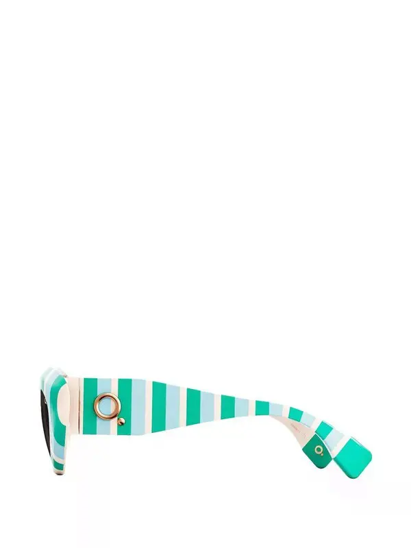 ETNIA BARCELONA Ibiza 13 Striped Cat-eye Sunglasses - Neutrals