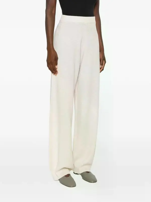 Fabiana Filippi Fine-knit Wide-leg Trousers