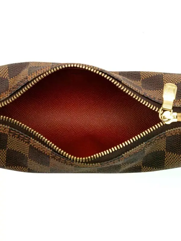 LOUIS VUITTON Damier Ebene Papillon Pochette Handbag