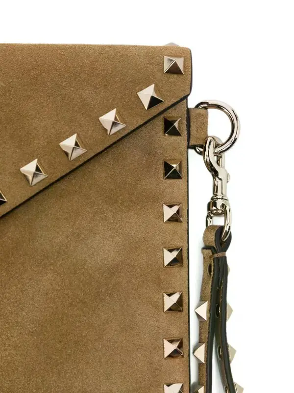 Valentino Garavani Rockstud Wrist-strap Clutch Bag
