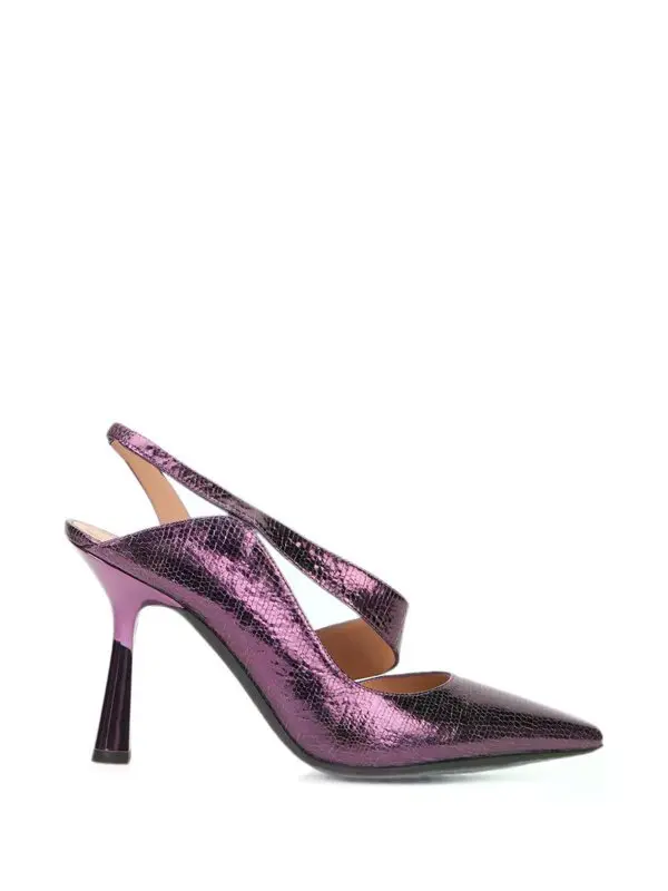 Alberta Ferretti Pointed-toe Slingback Pumps