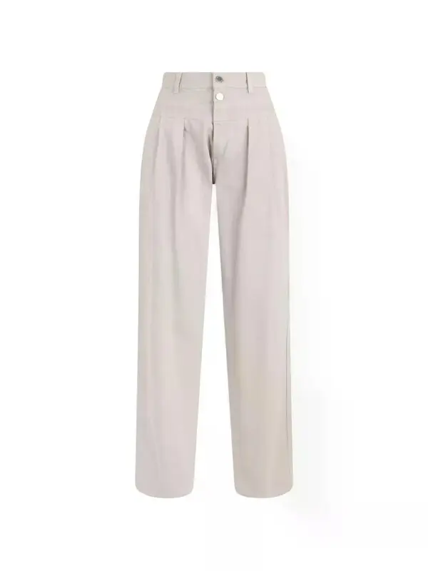 Alberta Ferretti Pleat-detail Trousers