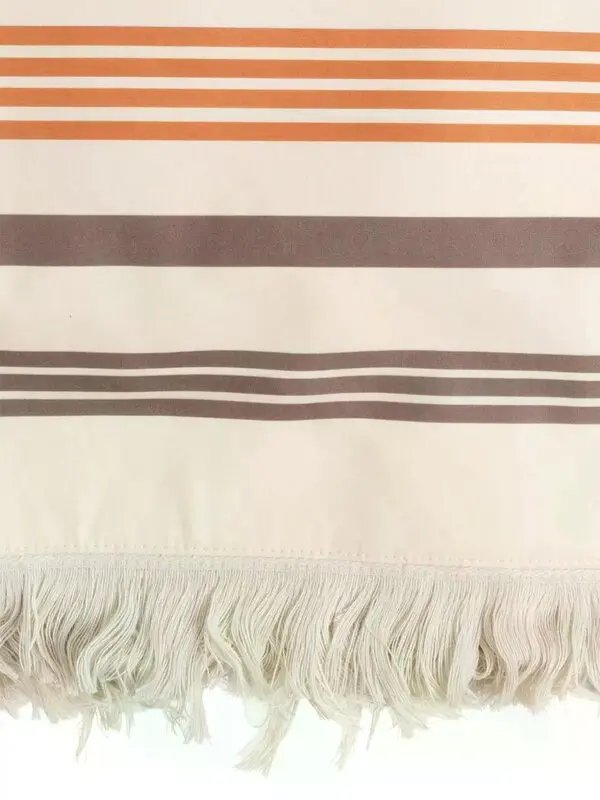 Etro Striped Paisley Beach Towel - Neutrals