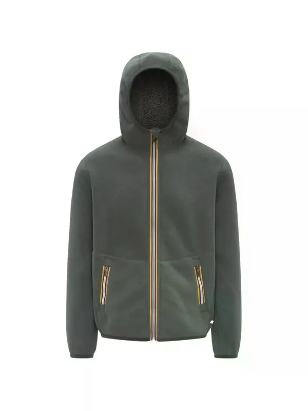 K-WAY Reversible Hooded Jacket - Grey