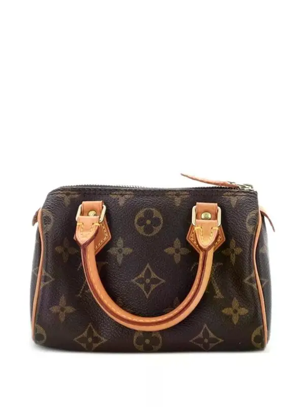 LOUIS VUITTON Speedy Mini Hl Handbag In Monogram Canvas