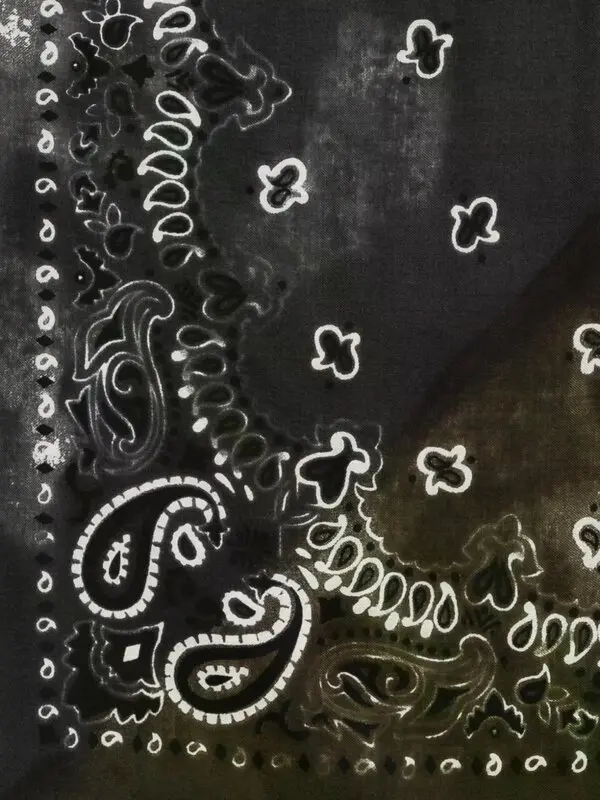 Destin Paisley-print Scarf - Black