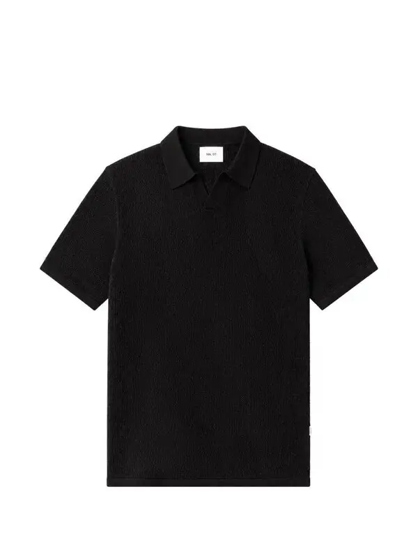 Nn07 Paul Textured-knit T-shirt